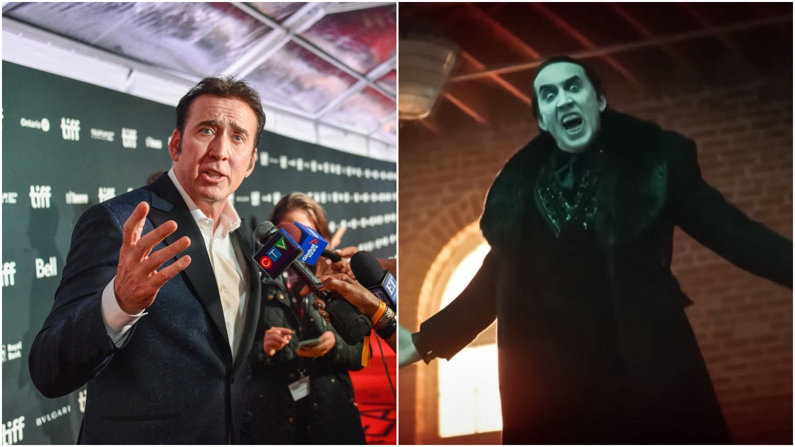 Nicolas Cage zazáří jako Drákula v novém snímku Renfield. Upíří zuby ...